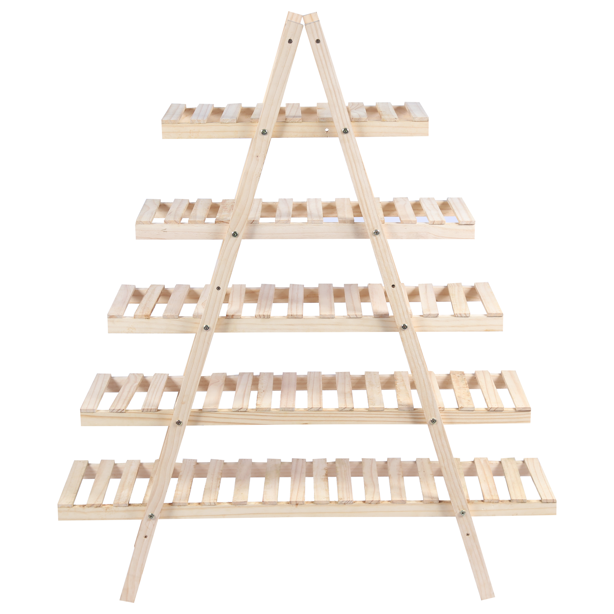 5-Tier Wooden Storage Organizer